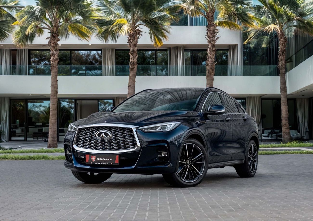 Used Infiniti QX55 Luxe | 2,742 P.M | 0% Downpayment | Low KM! 2022 for sale in Dubai - 865826