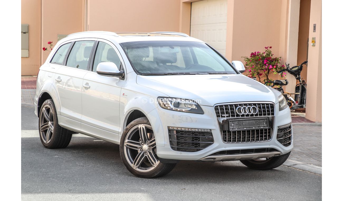 Used Audi Q7 S-line Luxury (W12) under warranty & zero down payment ...