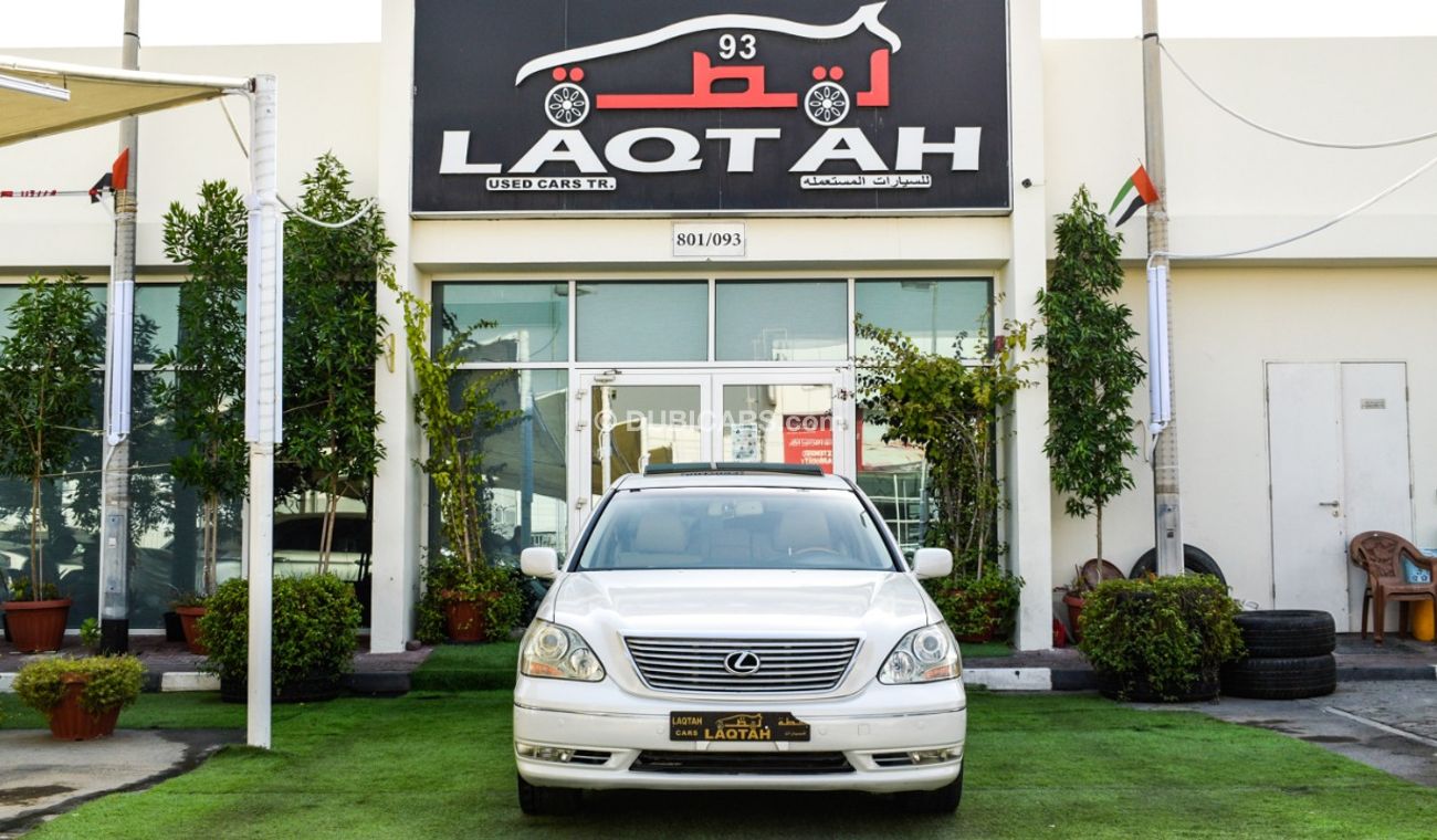 Used Lexus LS 430 Imported 1/2 Ultra 2006 model, white color, leather ...