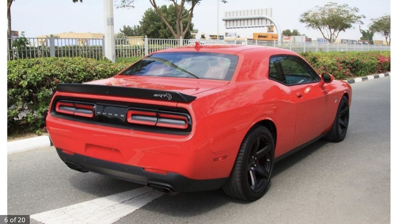مستعملة دودج تشالينجر Hellcat 6.2L 717 HP Full service history AlFatim ...
