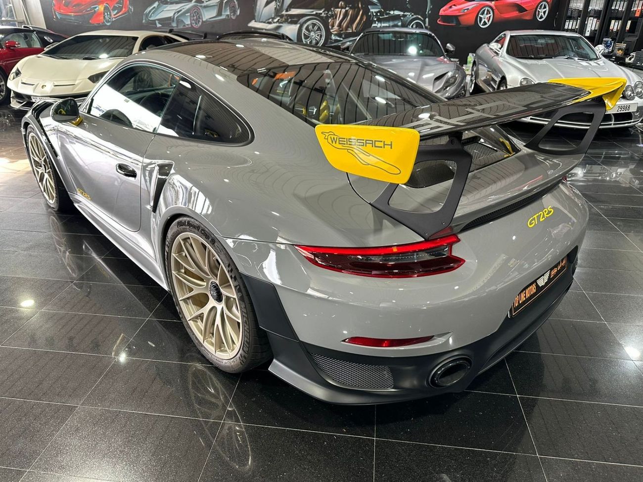 Used PORSCHE 911 GT2 RS WEISSACH PACKAGE SPECIAL ORDER PTS NARDO GREY ...