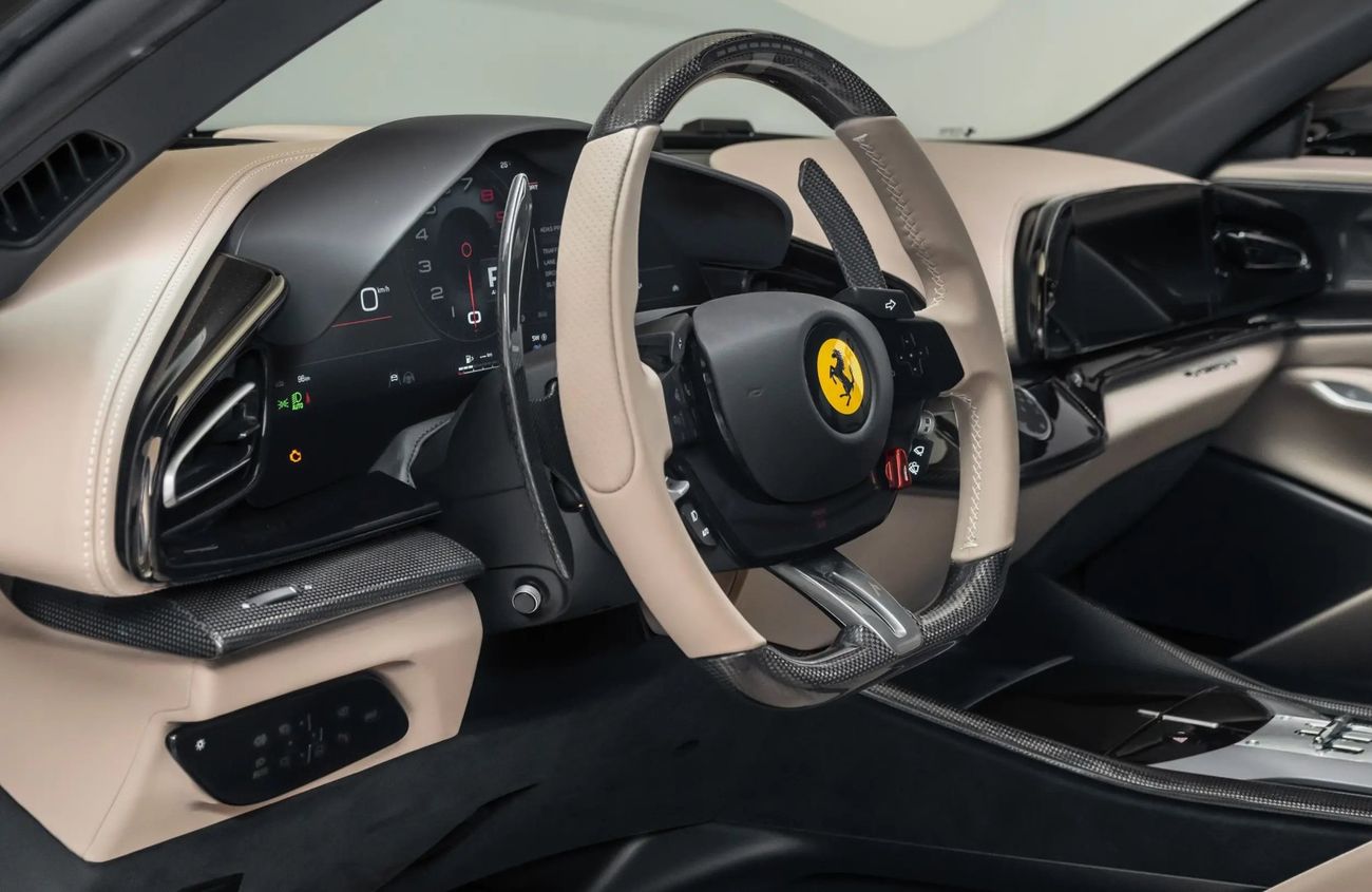 New Ferrari Purosangue 6.5L V-12 Naturally Aspirated Engine 2024 for ...