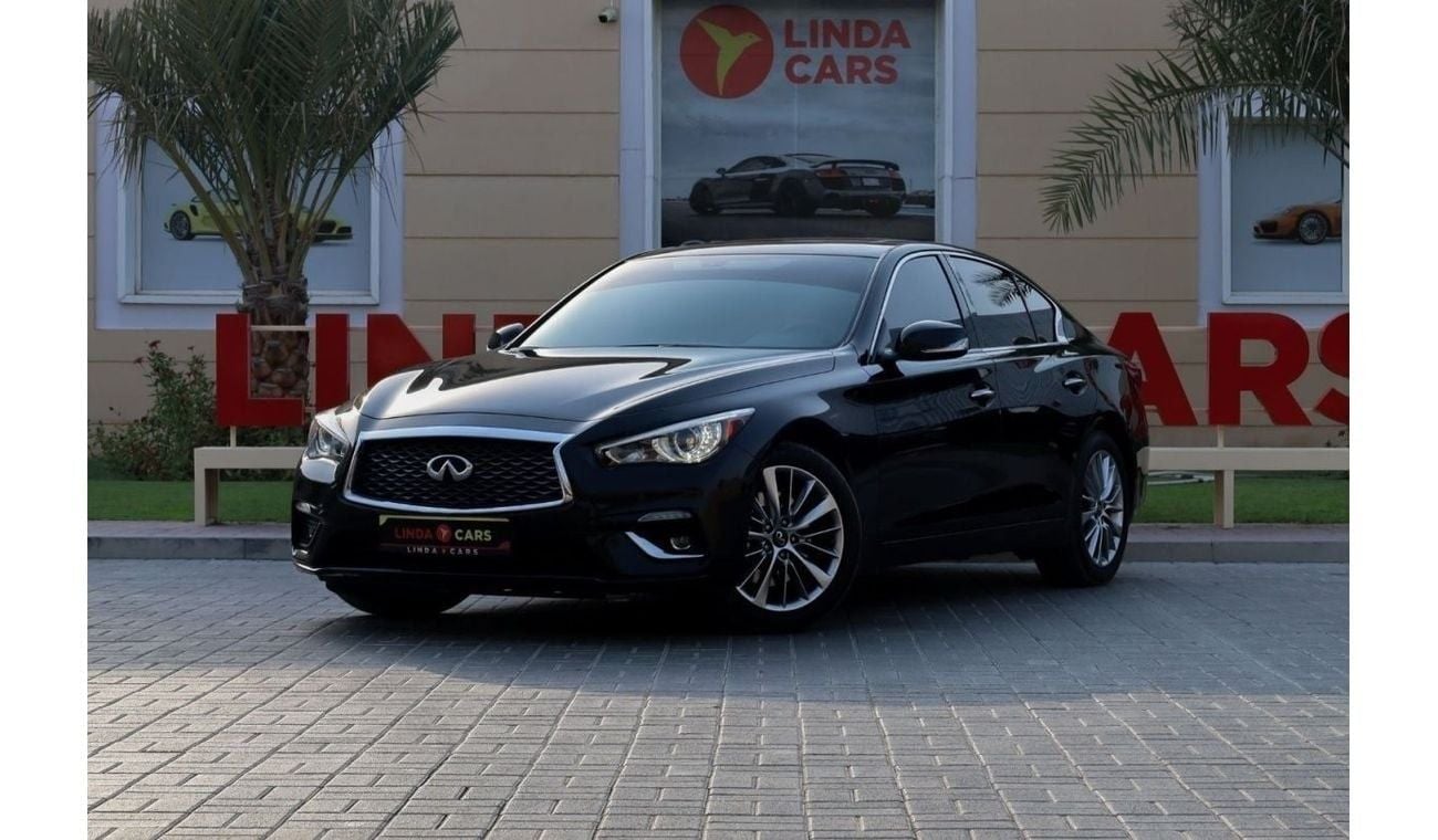 Used Luxe Infiniti Q50 2022 GCC under Agency Warranty with Flexible ...