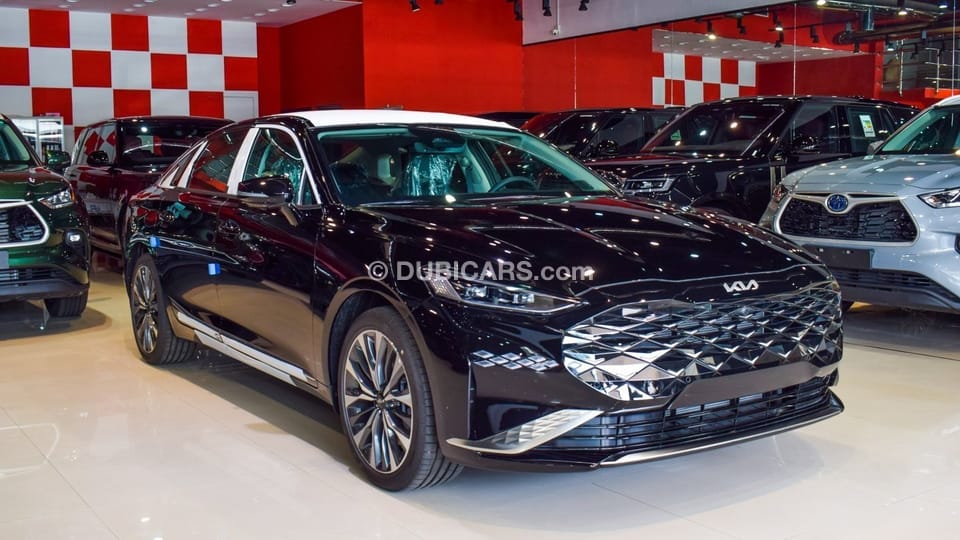 New KIA K8 - V6 3.5L PETROL 2023 - BLACK COLOR 2023 for sale in Dubai - 629072
