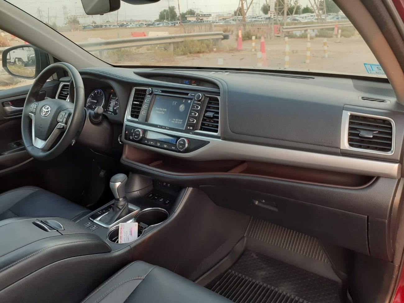 Used 2018 TOYOTA HIGHLANDER XLE AWD MAROON 6Cylinder 3.5L Engine 31632 ...