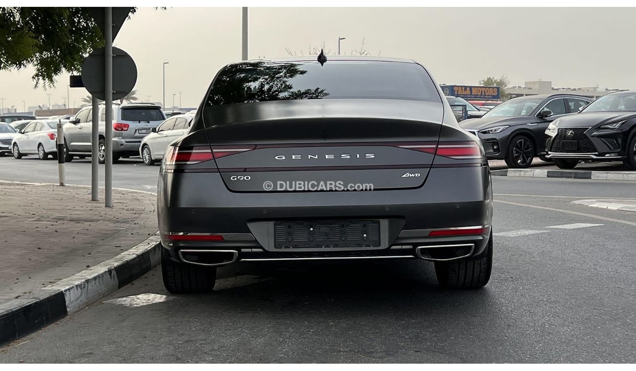 Used Genesis G90 Royal AWD Matte Makalu Grey 3.5L V6 2023 for sale in Dubai - 661331