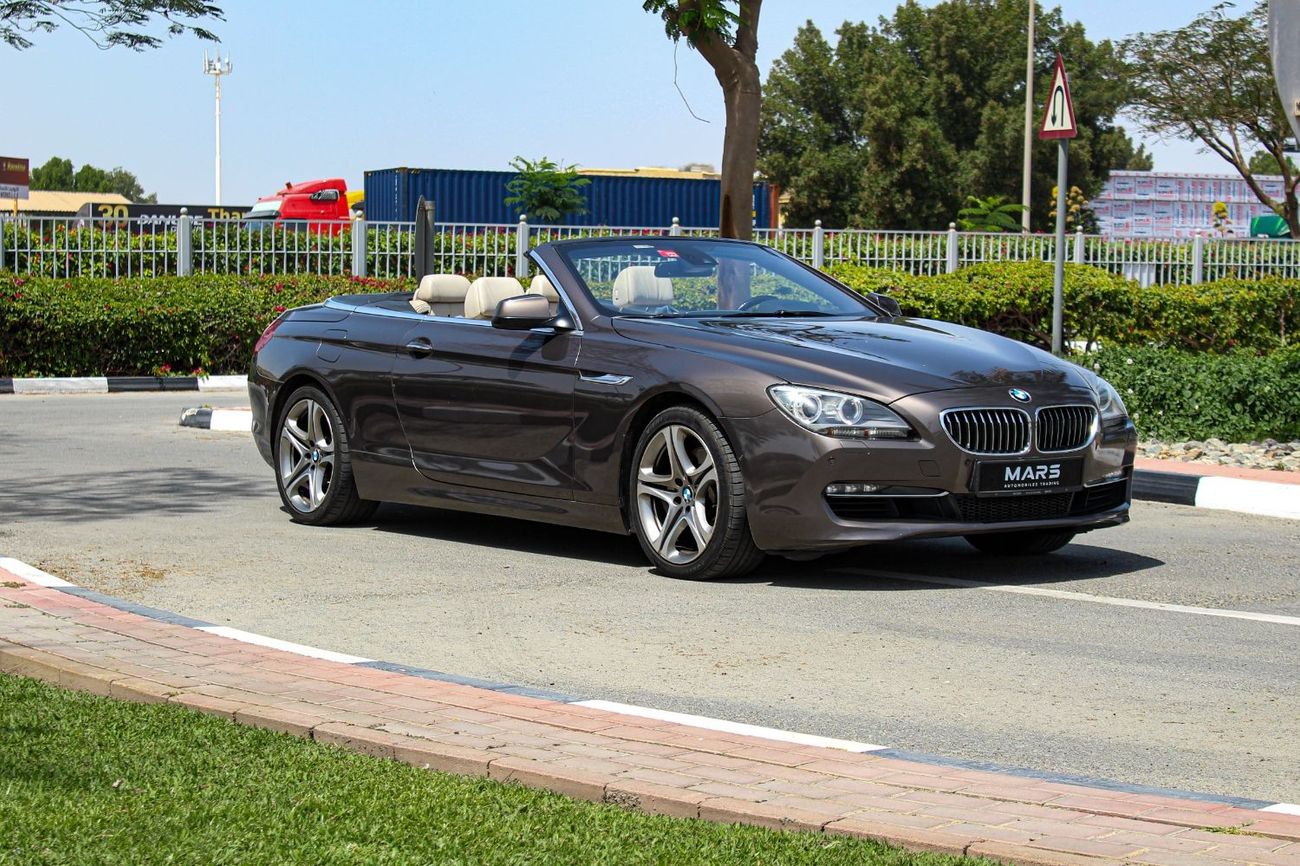 Used BMW 640i CONVERTIBLE GCC SPEC 2011 for sale in Dubai - 724905