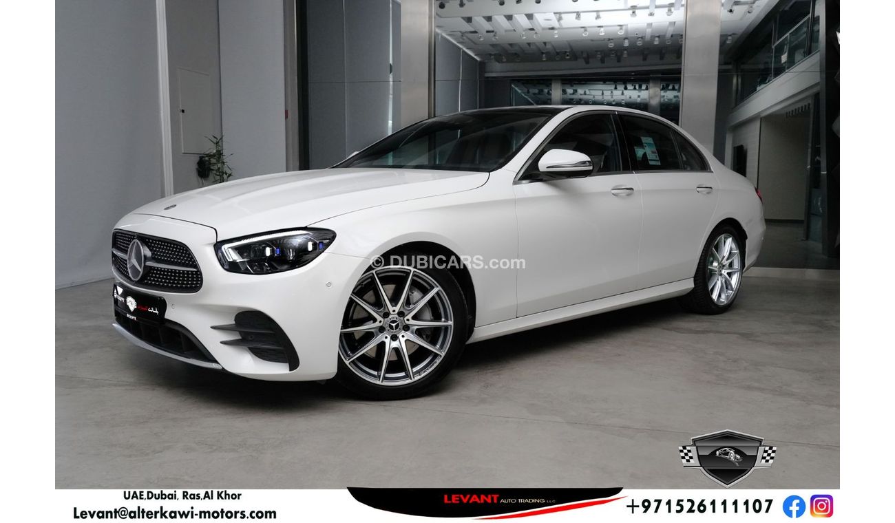 Used Mercedes-Benz E300 MERCEDES E 300 2021 WITH LOW MILEAGE GCC 2021 for sale in Dubai - 432343