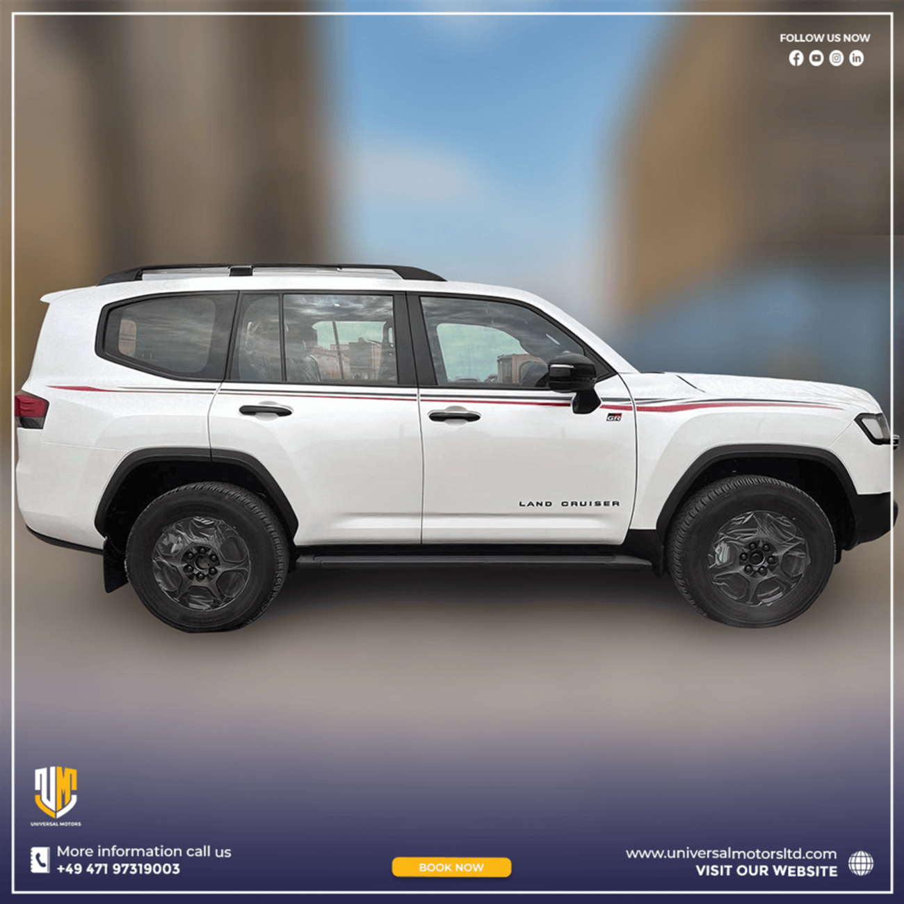 New TOYOTA LAND CRUISER GR-S HIGH-V6G 3.5L 10AT-RADAR-2025 2025 for sale in Dubai - 843822
