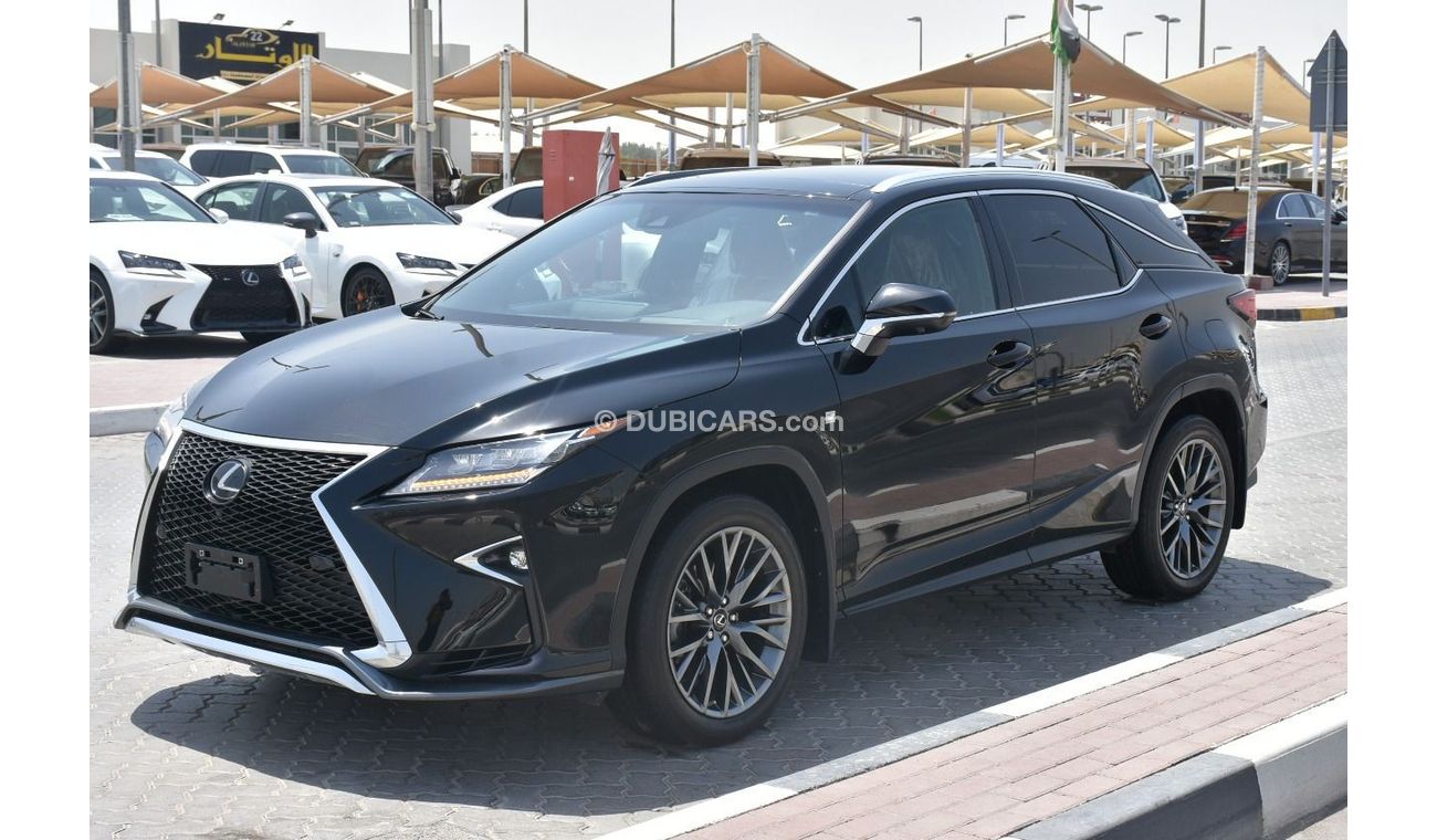 Used LEXUS RX 350 F SPORT 2019 BLACK 2019 for sale in Dubai - 425613