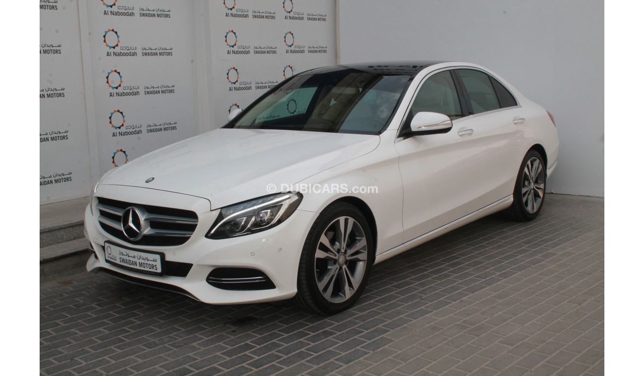 Used Mercedes-Benz C200 2.0L TURBO 2015 for sale in Dubai - 136850