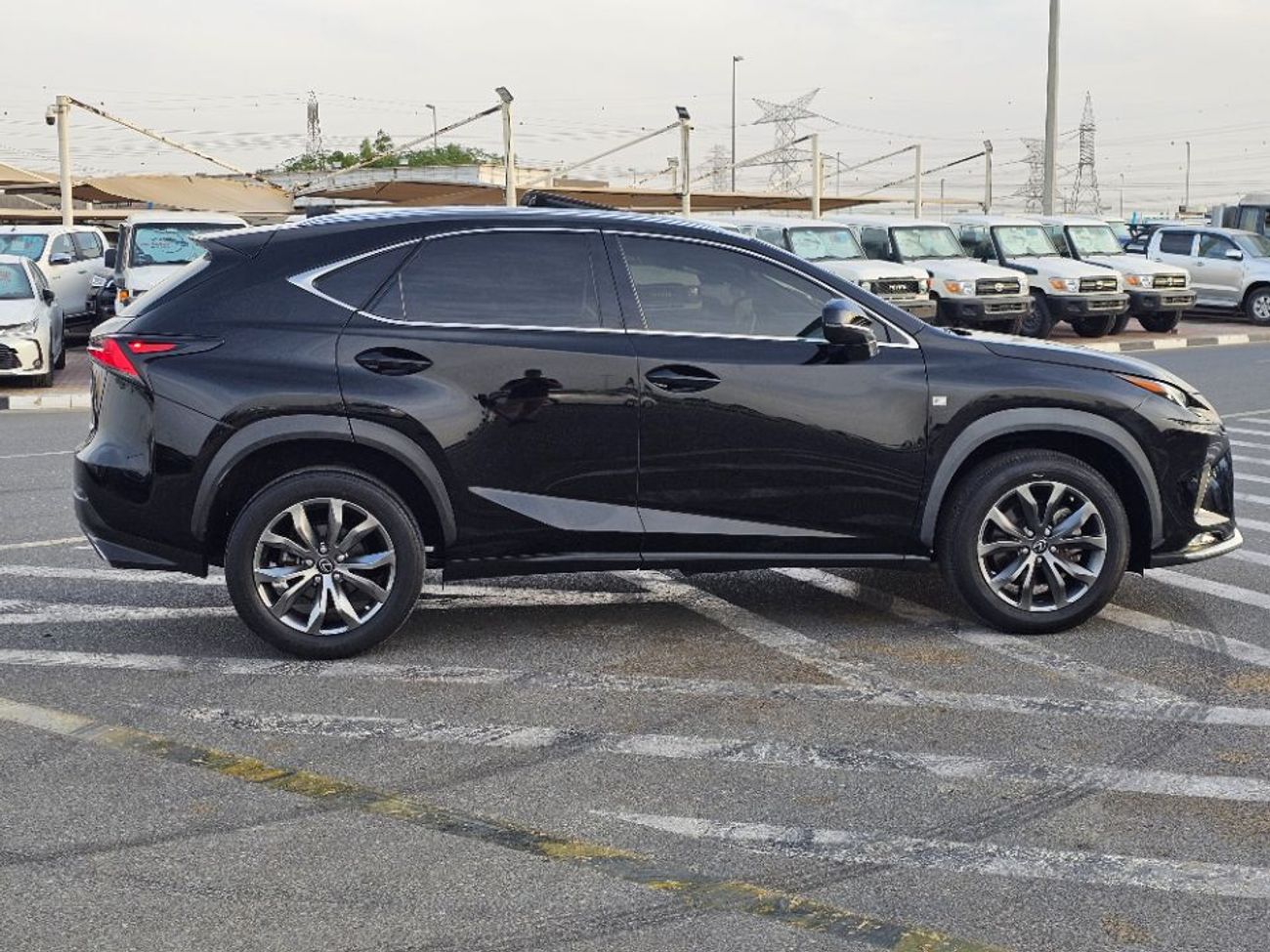 Used Lexus NX300 2021 Model F sport full option sunroof and parking ...