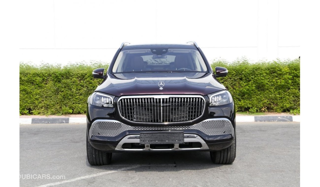 New Mercedes Maybach GLS600 Maybach Maybach 4MATIC 2022 Black/Maroon ...