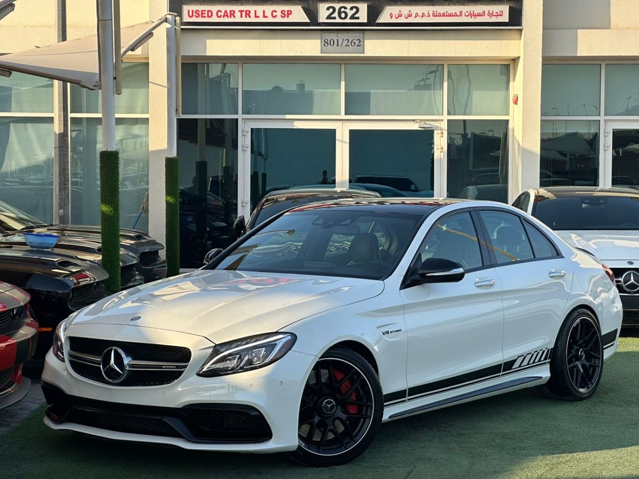 Used Mercedes-Benz C 63S AMG MERCEDES BENZ AMG C63S ORIGINAL PAINT PERFECT CONDITION NO ACCIDENT ...