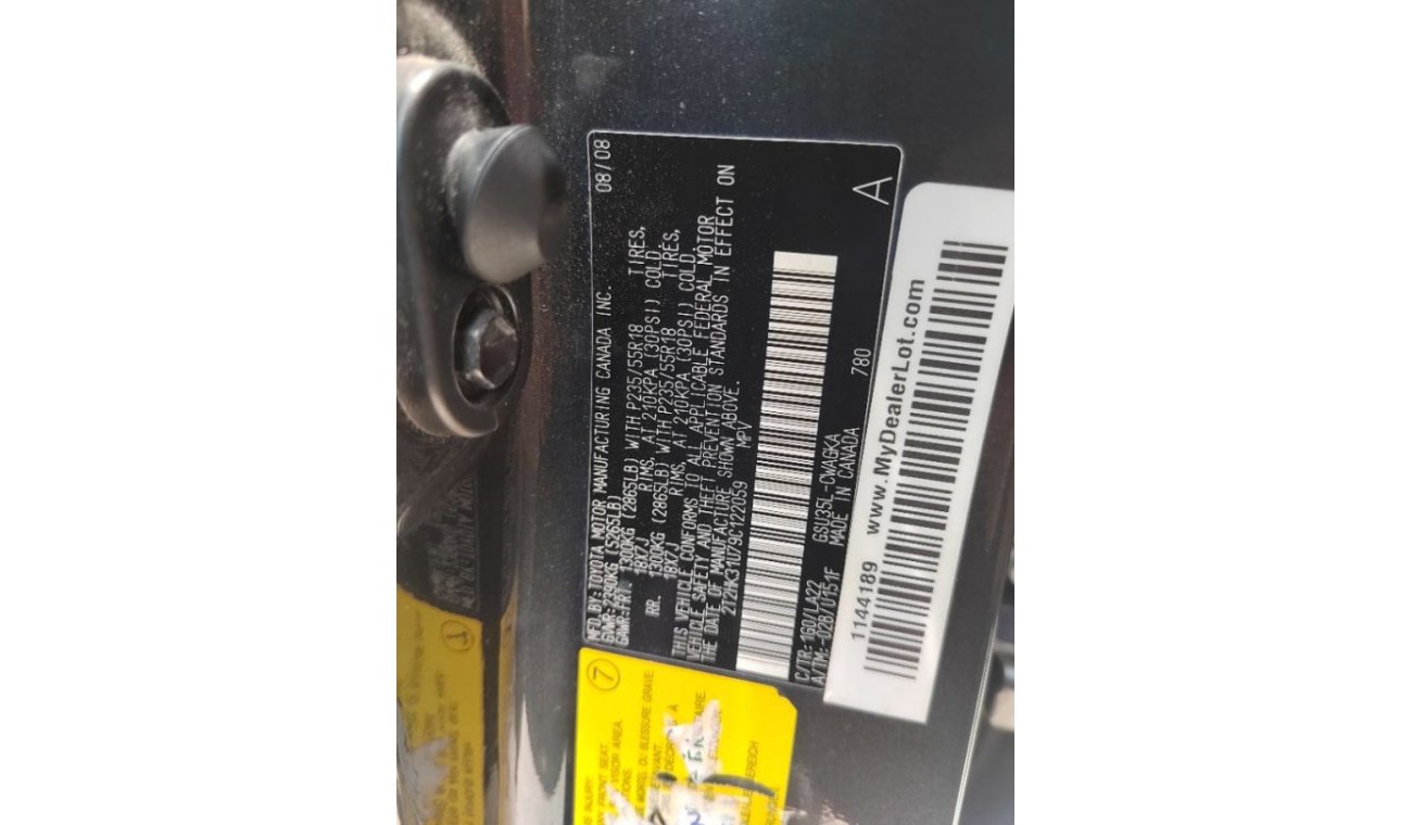 Used Lexus RX350 2009 2008 for sale in Sharjah - 728874