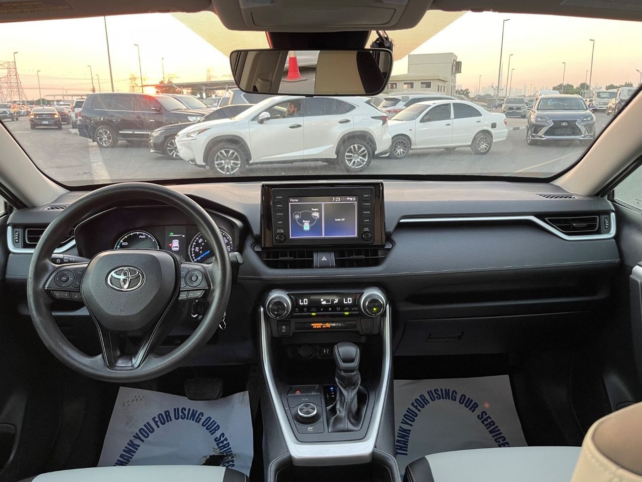 Used LE 2.5L (219 HP) 2019 TOYOTA RAV4 LE HYBRID 4x4 IMPORTED FROM USA ...