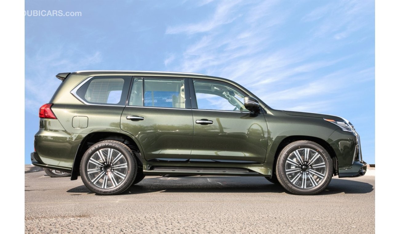 New Lexus LX570 Super Sport Khaki Green Color 5.7L with 4 Zone Auto A/C ...