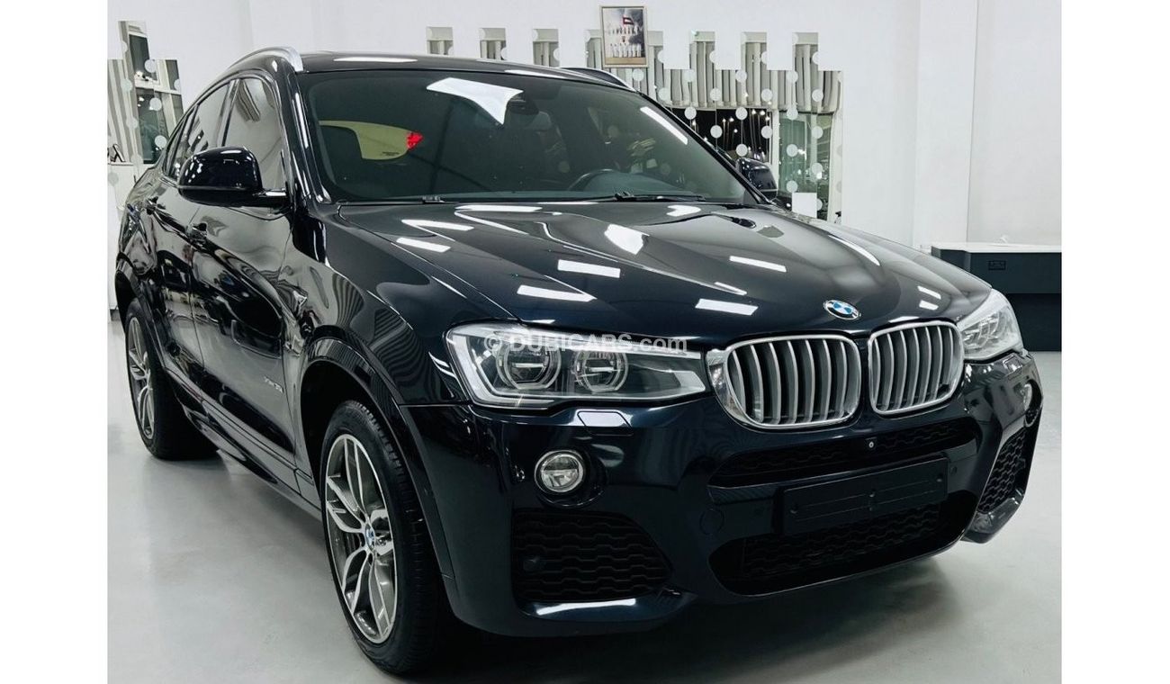 Used BMW X4 xDrive 35i M Sport GCC .. FSH ... M kit .. Perfect Condition .. V6 . 2016 for sale ...
