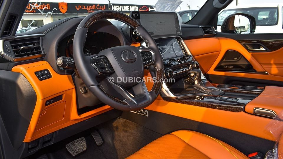New Lexus LX 600 | 3.5L | VIP 4 Seater | Black Edition | 360 Degree ...
