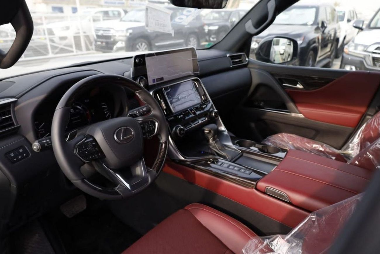 New Lexus LX600 3.5L Prestige Model 2023, new color black inside red ...