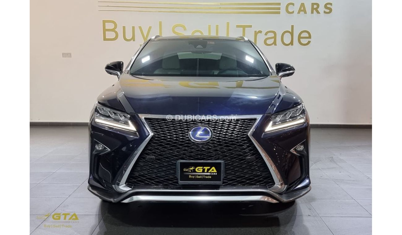 Used Lexus RX450h 2017 Lexus RX-450 F-Sport Hybrid, Lexus Warranty ...