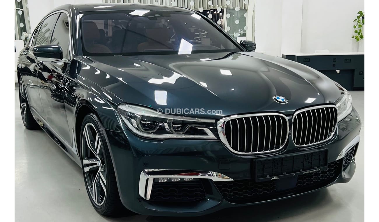 Used BMW 740Li M Sport GCC .. FSH .. Service Contract till 2024 ...