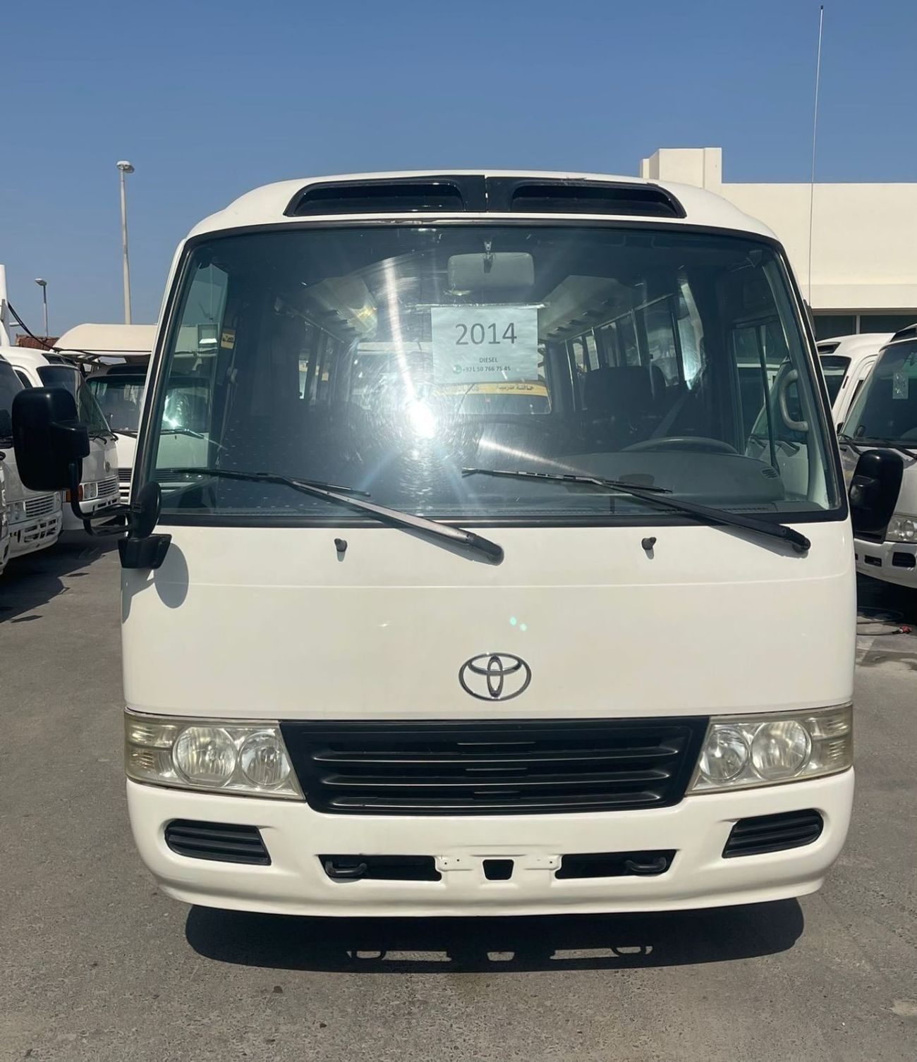 Used Toyota Coaster 2014 for sale in Dubai - 720765