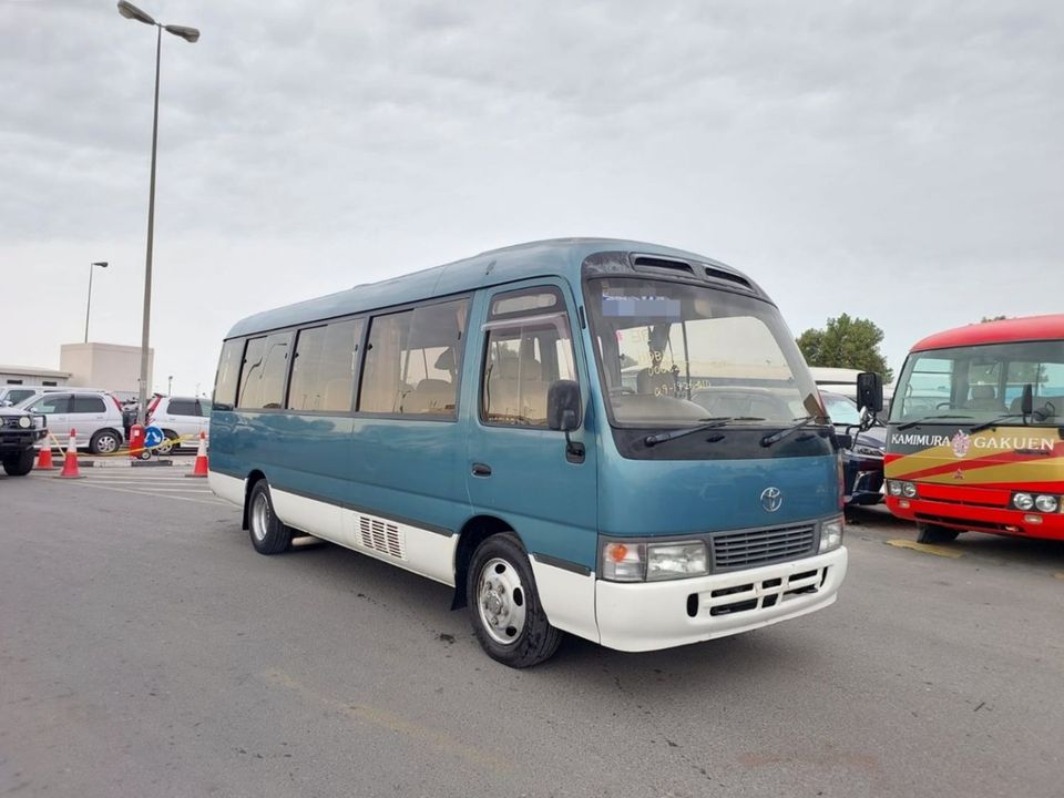 Used TOYOTA COASTER BUS RHD 1998 MODEL 4.2 L DIESEL AUTOMATIC(PM05237 ...