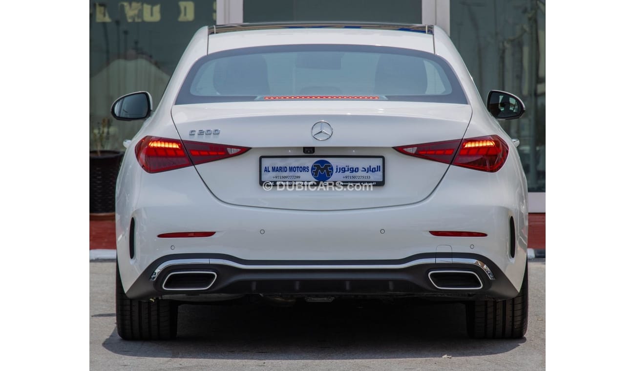 New Mercedes-Benz C200 Mercedes-Benz C 200 -white/red -2022 2022 for ...