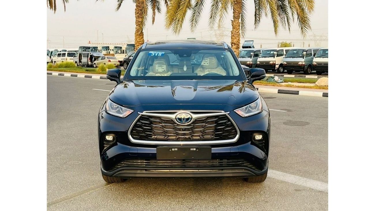 New TOYOTA HIGHLANDER LIMITED 2024 DARK BLUE 2024 for sale in Dubai ...