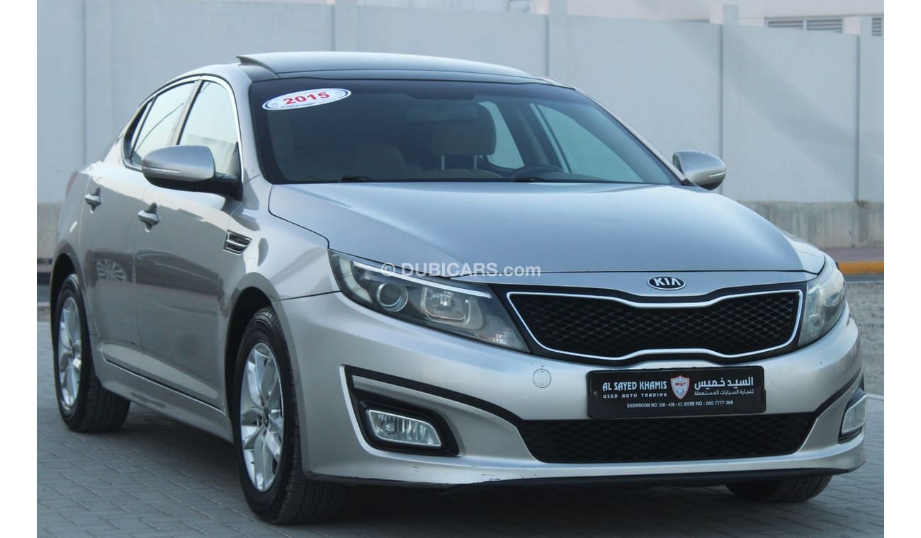 Used EX Kia Optima 2015 GCC, full option, without paint, without ...