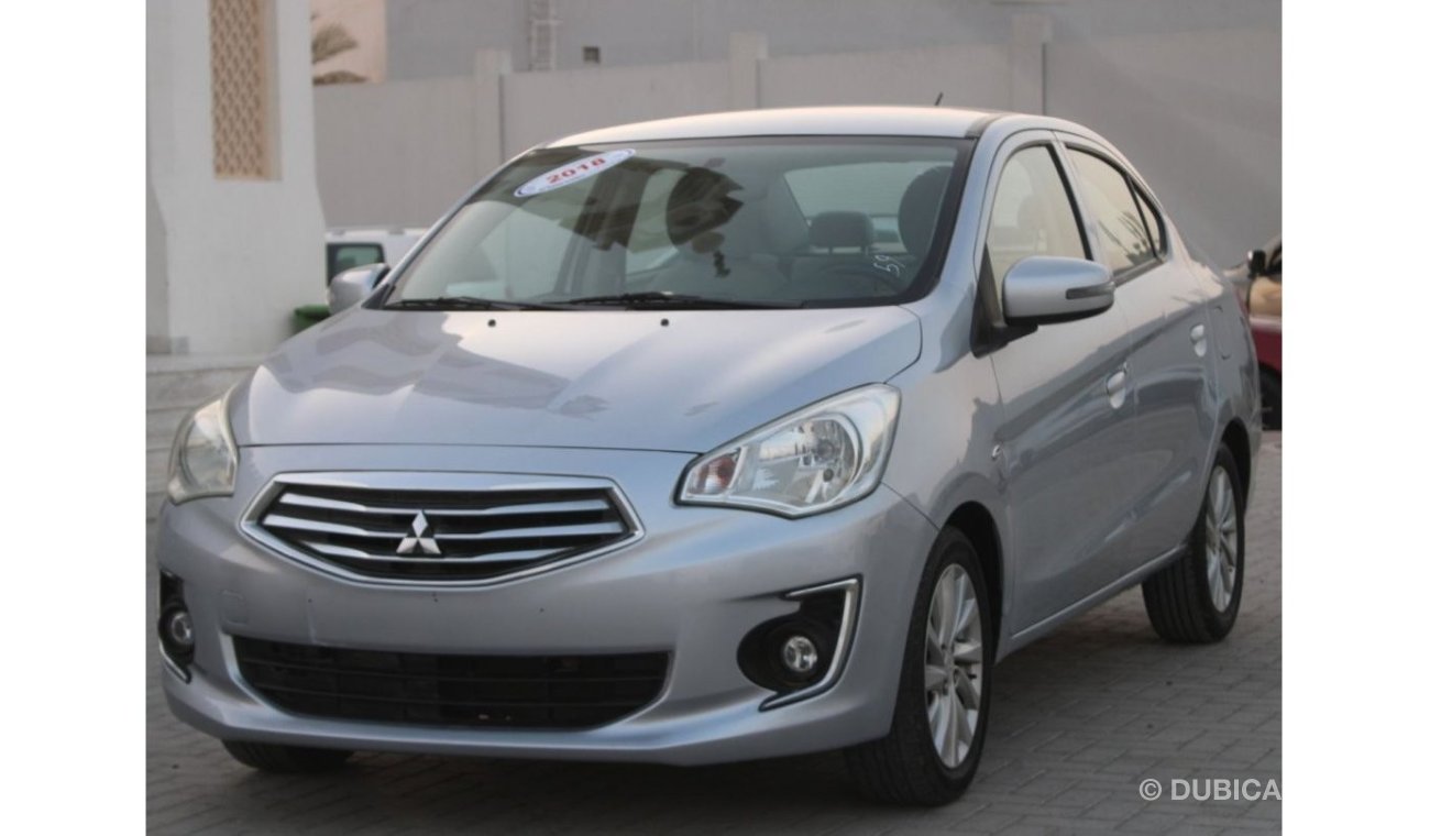 Used MITSUBISHI ATTRAGE 2018 SILVER GCC EXCELLENT CONDITION WITHOUT ...