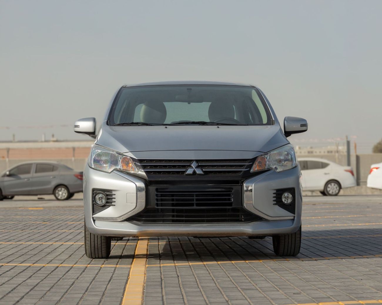 Used Mitsubishi Attrage GLX 1.2L - Silver Inside Beige & Black l GCC l ...