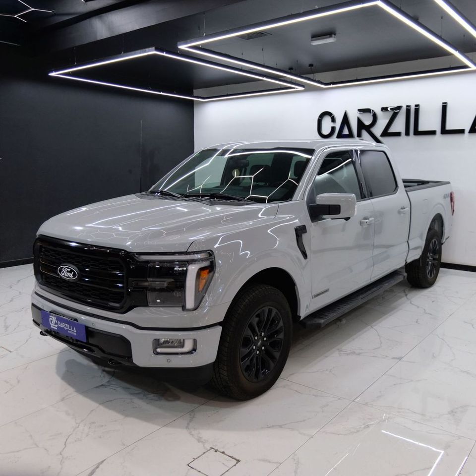 New Ford F 150 Lariat 3.5L Ford F-150 Lariat 2024 Hybrid 4WD – Gray ...