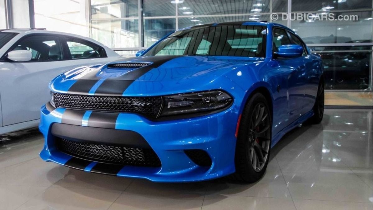 Dodge Charger SRT Hellcat for sale: AED 269,999. Blue, 2016