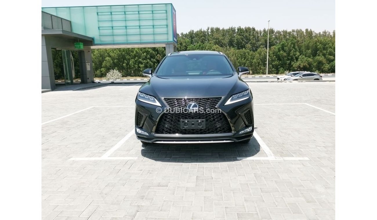 Used Lexus RX350 (F-Sport)-2022- Black 2022 for sale in Sharjah - 633537