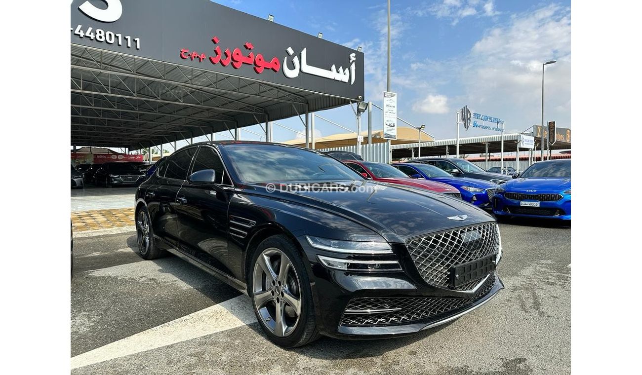 Used Genesis G80 Sport Royal Clean title 2021 for sale in Dubai - 572332