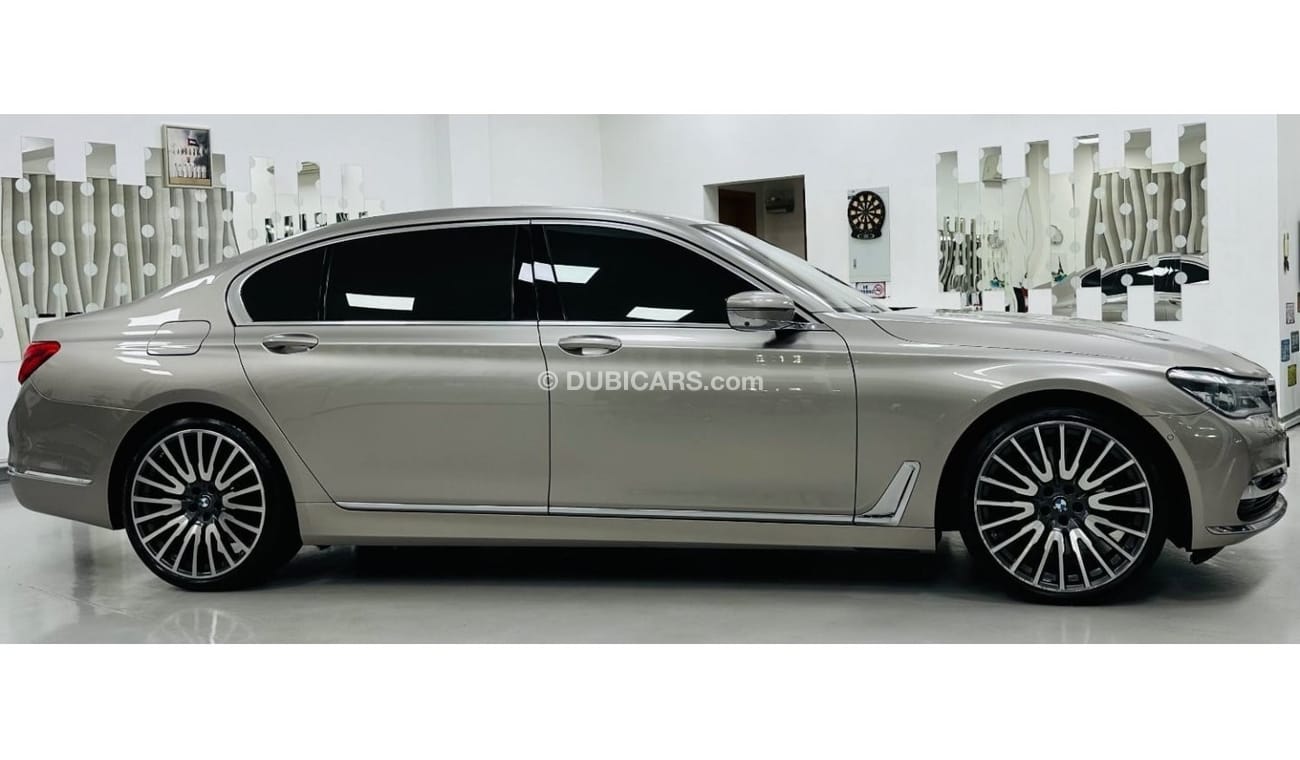 Used BMW 750Li Solitaire Edition VIP .. GCC .. FSH .. Top Range ...