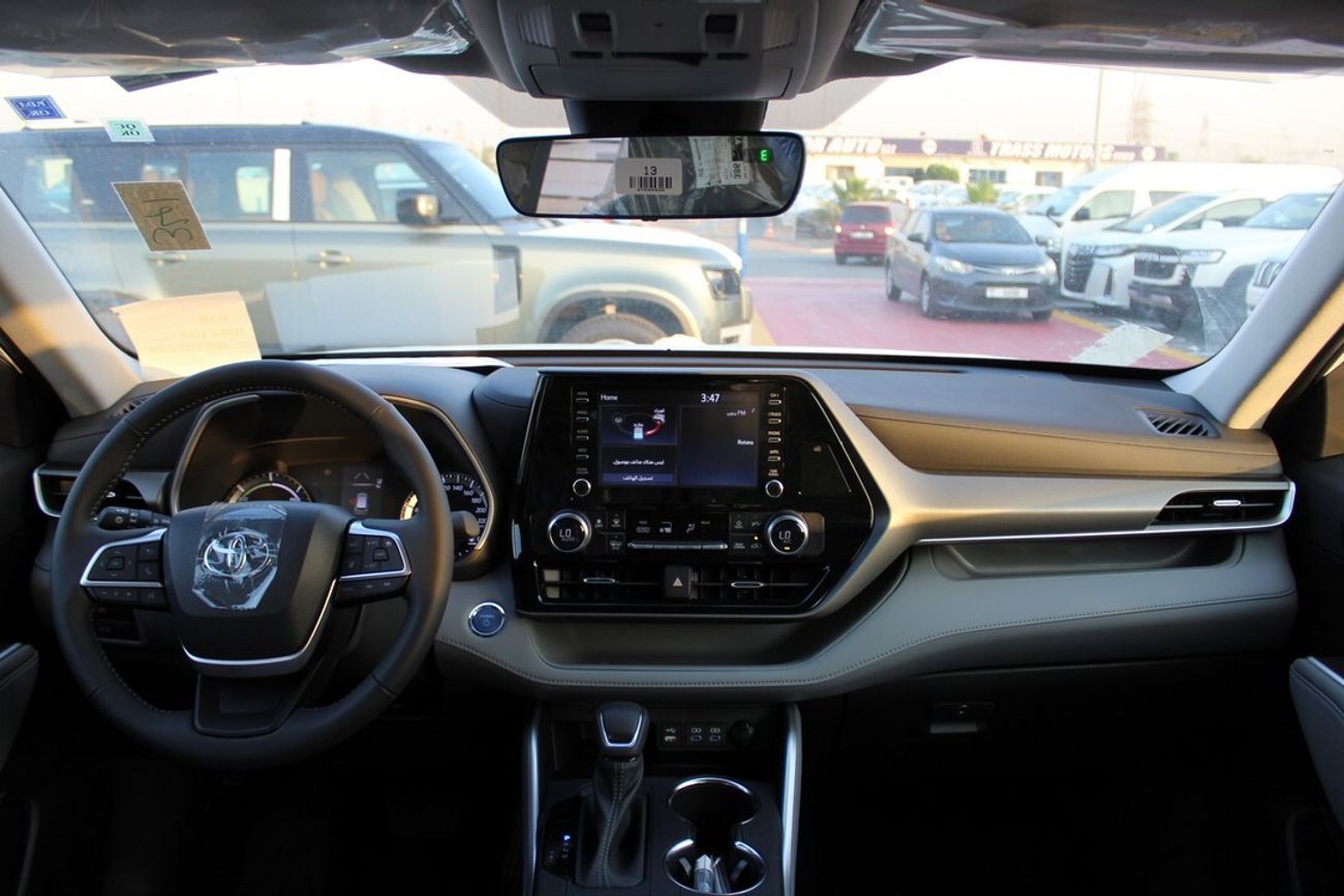 New Toyota Highlander GLE Hybrid 2024, 2.5L, 7-Seaters, E-CVT AWD, GCC ...