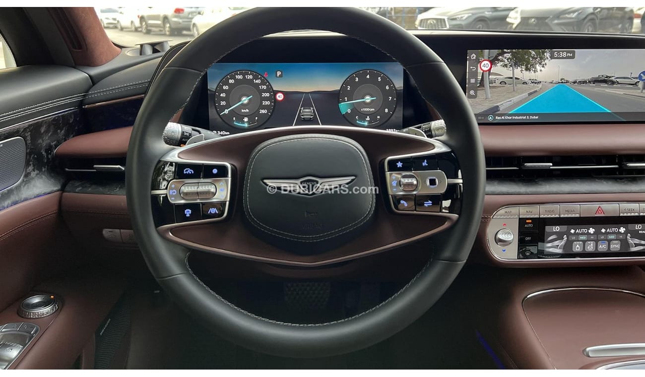 Used Genesis G90 Royal AWD Matte Makalu Grey 3.5L V6 2023 for sale in Dubai - 661331