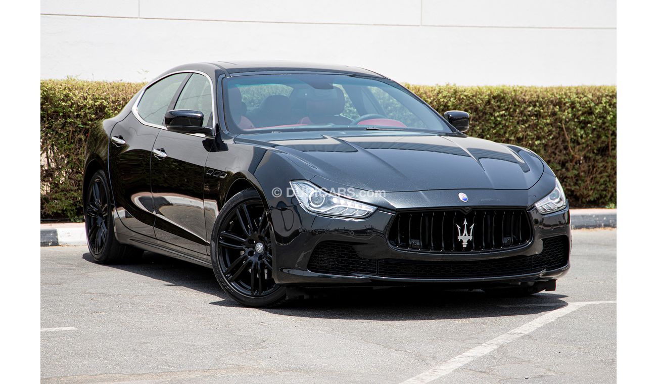 Used Maserati Ghibli 2014 - GCC - ASSIST AND FACILITY IN DOWN PAYMENT ...
