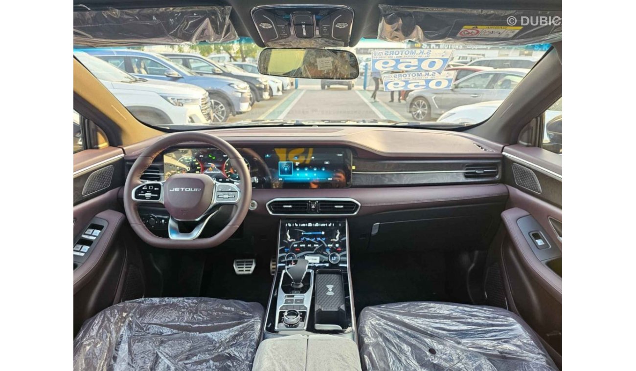 New Jetour X90 Plus GCC 1.6T LUXURY / Interior Brown / Memory Seats ...