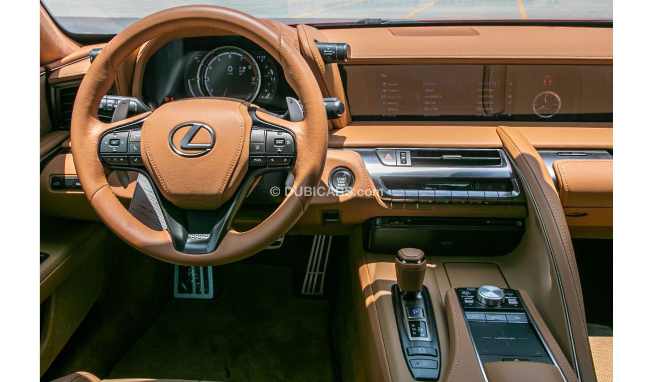 New Lexus LC500 5.0L V8 with Alcantara Leather Seats, Adaptive Radar ...