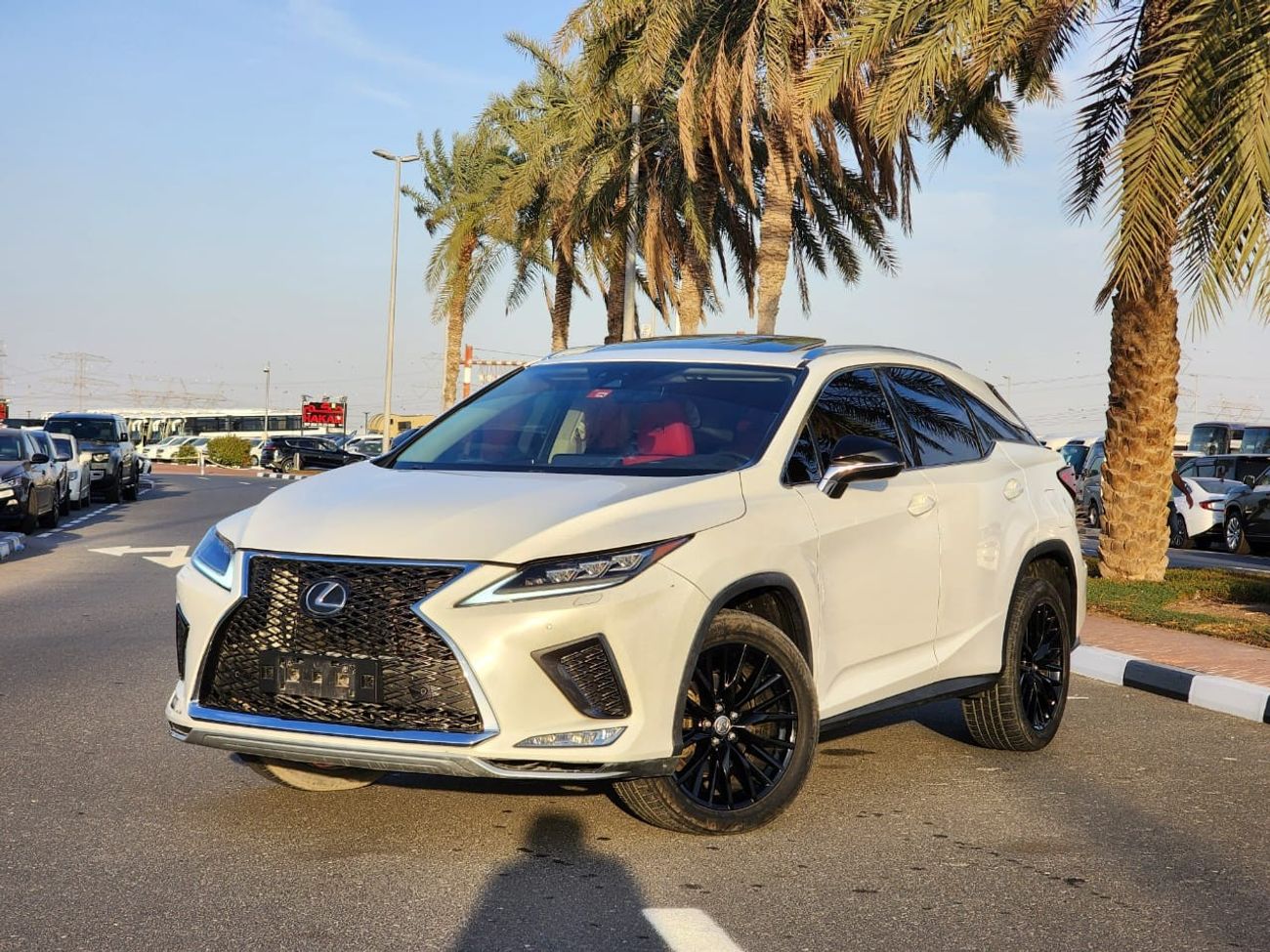 Used LEXUS RX350 WHITE 2018 REJISTER UAE 2018 for sale in Dubai - 712841