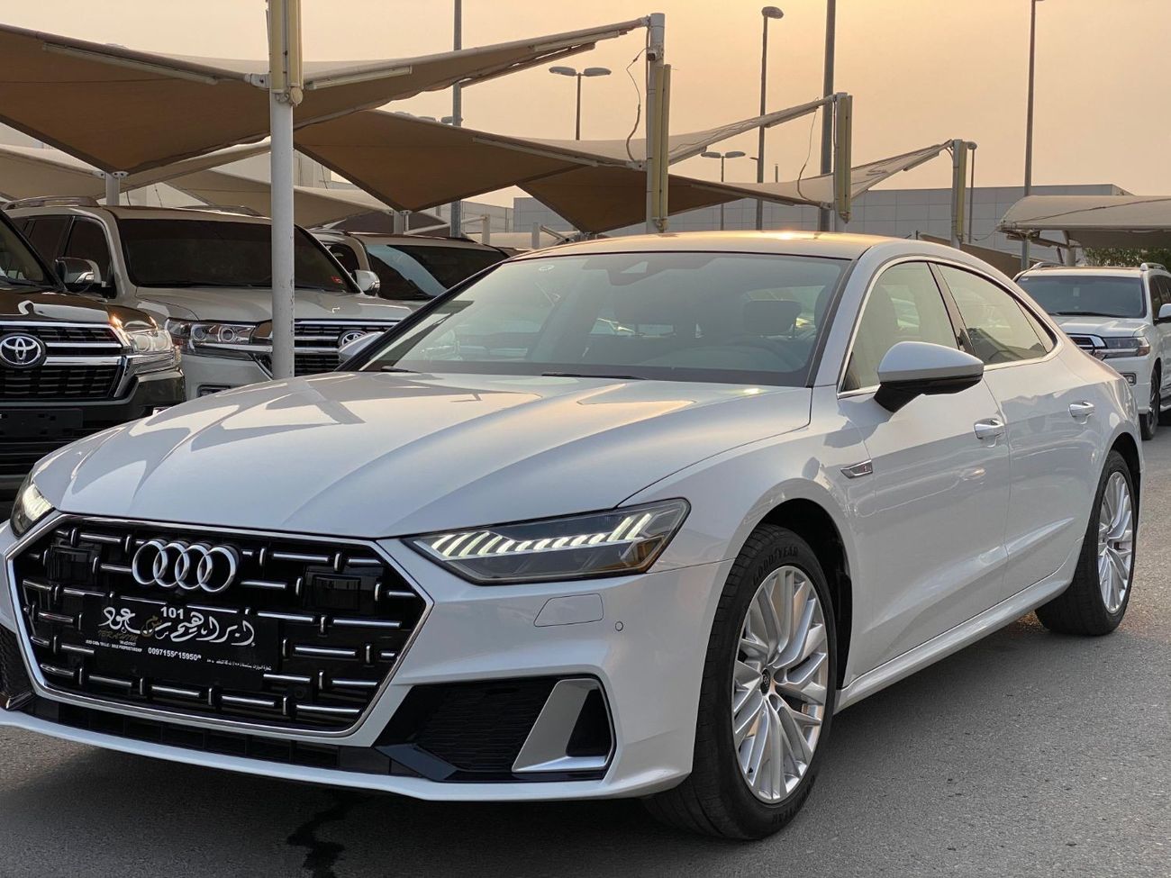 Used 2021 Audi A7 45 TFSI quattro (4K8), 5dr Sportback, 2L 4cyl Petrol, Automatic, All Wheel ...