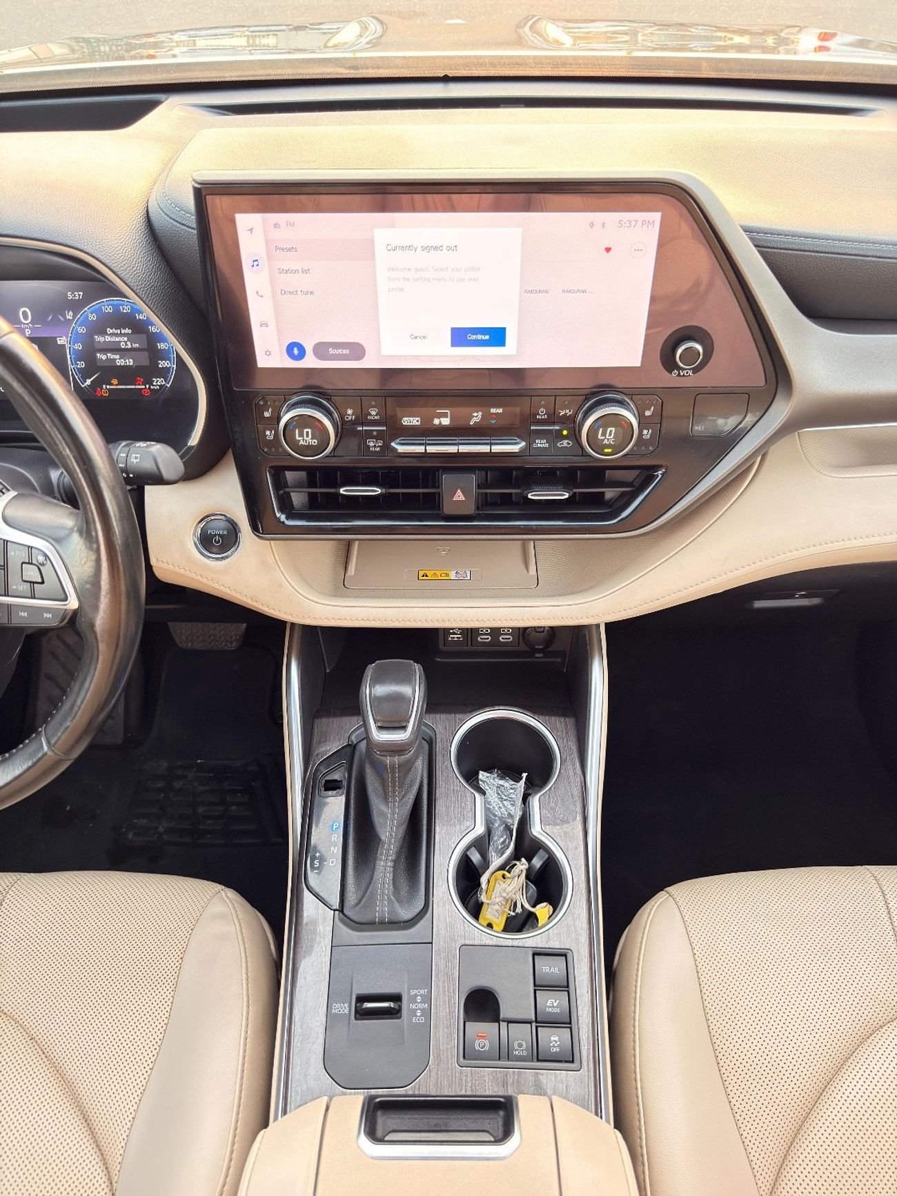 Used Toyota Highlander Platinum Hybrid 2.5L | panoramic, 360 cameras ...