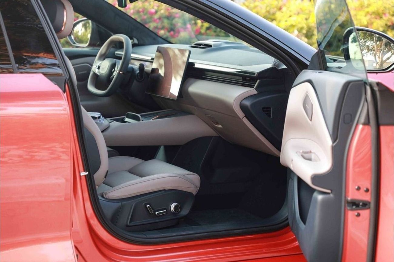 New 2024 LYNK & CO Z10 ULTRA 702 - RED & BLACK inside BROWN 2024 for sale in Dubai - 814304