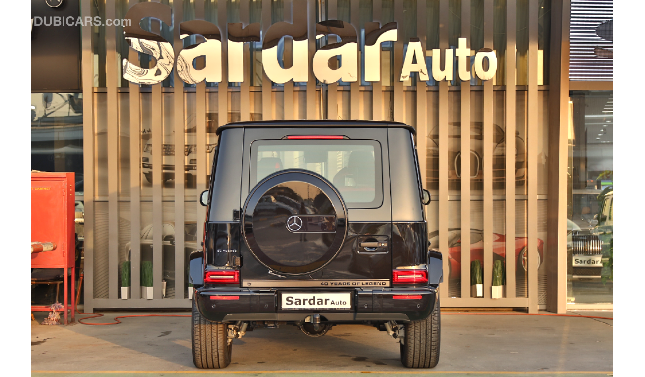 New Mercedes-Benz G 500 2020 with (40 Years of G-Class Logo) 2020 for ...