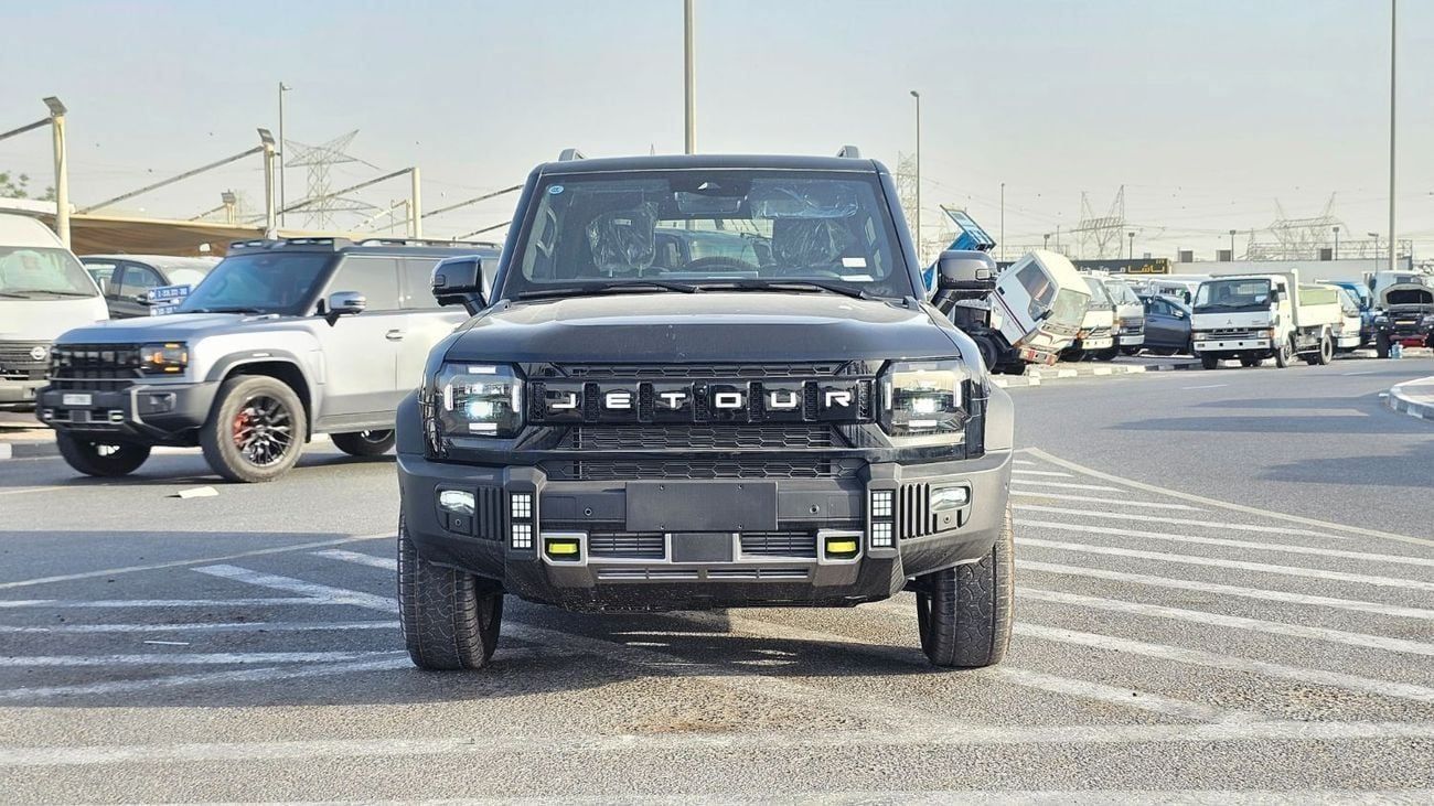 New Jetour T2 2.0T CONQUER Pro 8AT 4WD 2025-2025 BLACK-BLACK (EXPORT PRICE) 2025 for sale in ...
