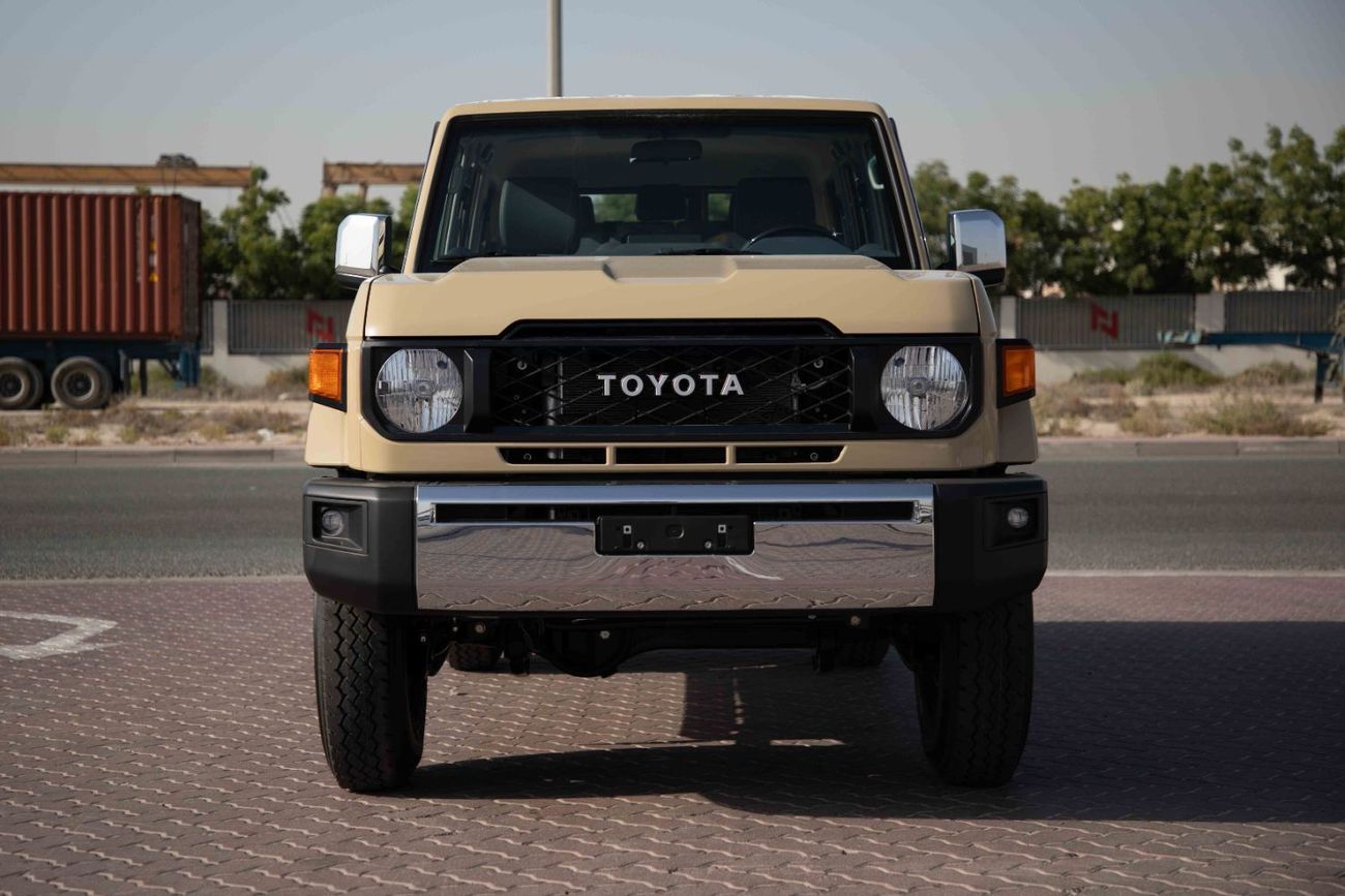 New Toyota Land Cruiser 70 2025 Toyota LC76 Hardtop LX B 4.0L - Manual - Beige Inside Bluish ...